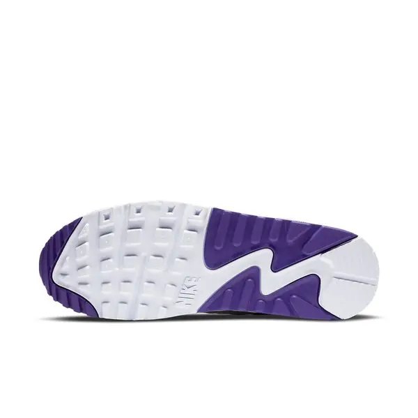 Nike Max 90 Recycled Jerseys Pack Sneakers - Graywhitepurple