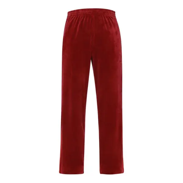 Adidas X Ivy Park Crossover Solid Color Stripe Sports Pants/trousers/joggers Red - Default Color
