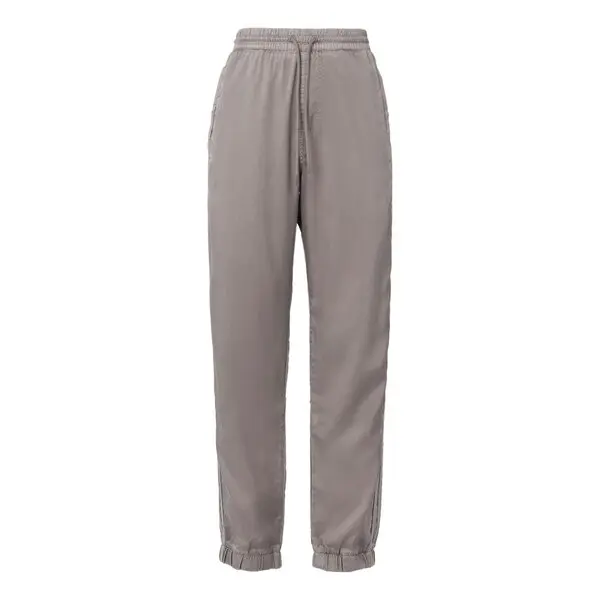 Adidas Originals G Wash Track Pt Solid Color Loose Bundle Feet Sports Pants - Gray