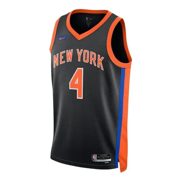 Nike Derrick Rose New York Knicks City Edition Jersey - Black/orange