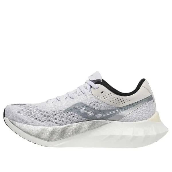 Saucony Endorphin Pro 4 Athletic Sneakers - White/silver