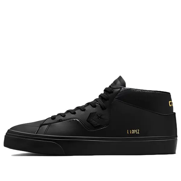 CONVERSE Louie Lopez Pro Mid "mono Leather" Sneakers - Black