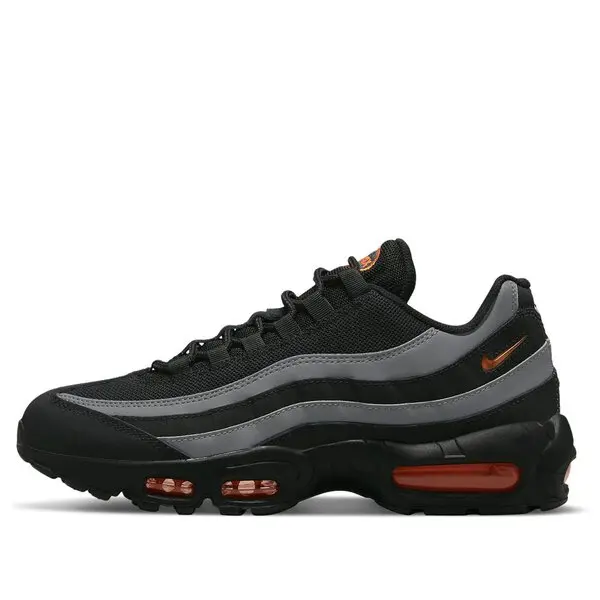 Nike Max 95 Low Top Sneakers - Black/grey/orange