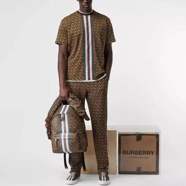 Burberry Monogram Stripe Short Sleeve T-shirt