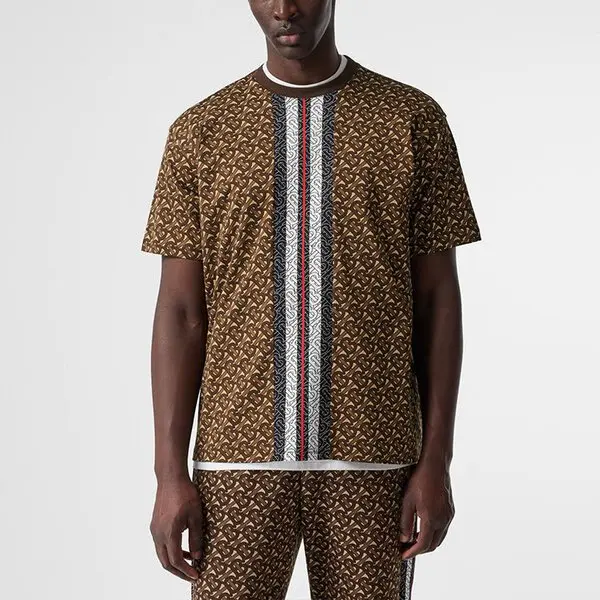 Burberry Monogram Stripe Short Sleeve T-shirt