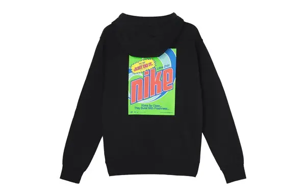 Nike Pullover Fleece Lined Hoodie - Black