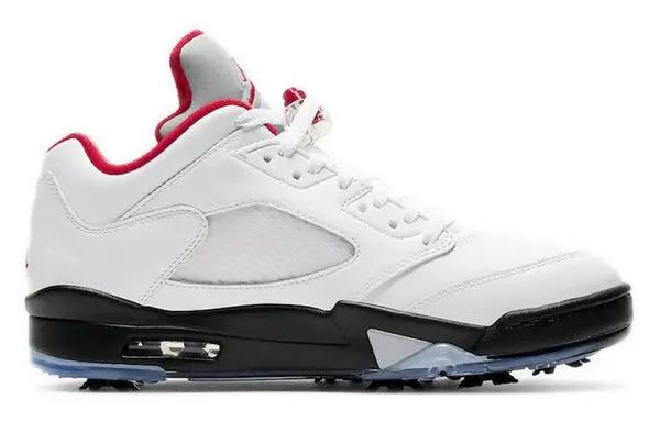 JORDAN Low Golf 'fire Red' Sneakers - White