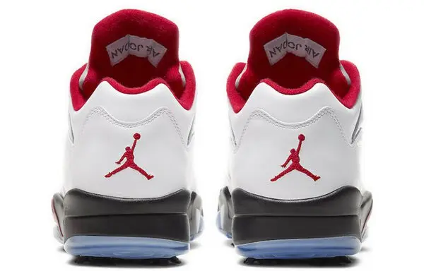 JORDAN Low Golf 'fire Red' Sneakers - White