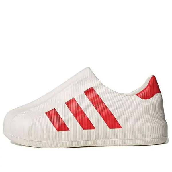 Adidas Originals Adifom Superstar Shoes - Cloud White/red