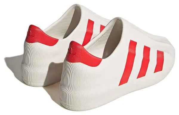 Adidas Originals Adifom Superstar Shoes - Cloud White/red