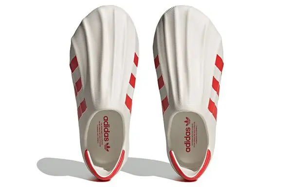 Adidas Originals Adifom Superstar Shoes - Cloud White/red