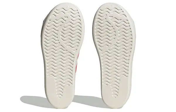 Adidas Originals Adifom Superstar Shoes - Cloud White/red
