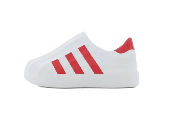 Adidas Originals Adifom Superstar Shoes - Cloud White/red