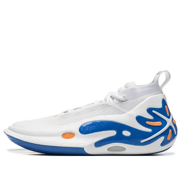 LI-NING Way Of Wade 'draft Day' Sneakers - White/blue/orange