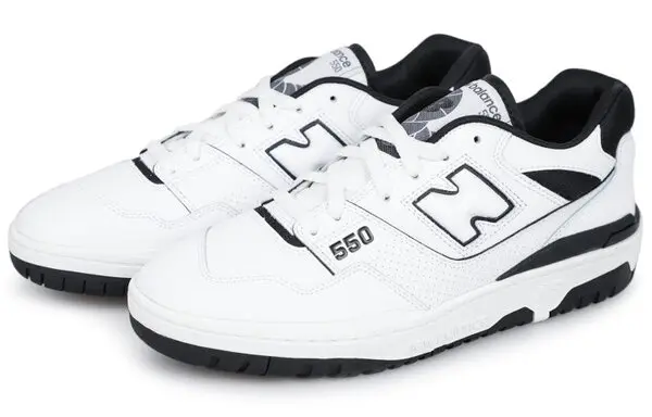 NEW BALANCE 550 Sneakers - White/black