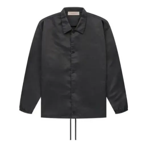 Fear Of God Ss22 Coaches Jacket With Iron Logo - None