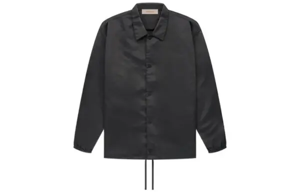 Fear Of God Ss22 Coaches Jacket With Iron Logo - None