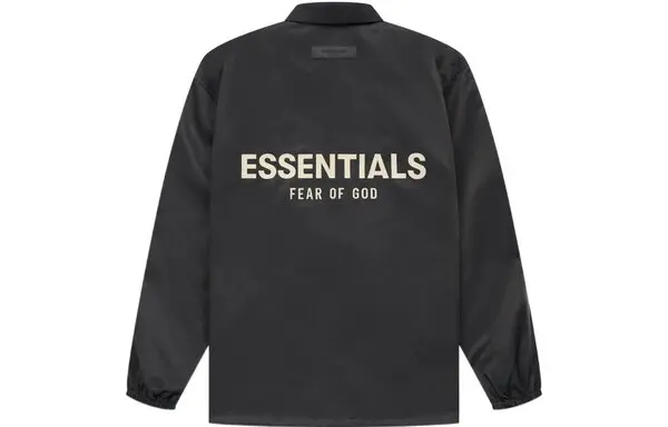Fear Of God Ss22 Coaches Jacket With Iron Logo - None