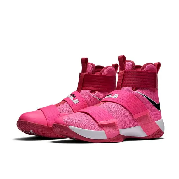 Nike Lebron Zoom Soldier 'kay Yow' Athletic Sneakers - Pink