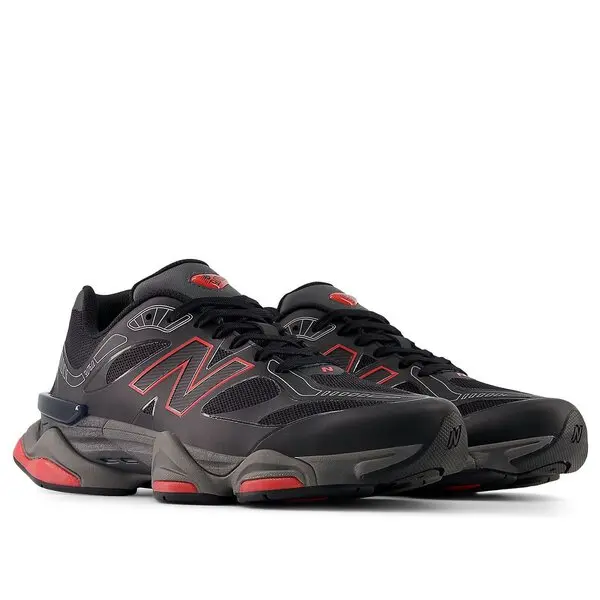 NEW BALANCE 9060z Athletic Sneakers - Black/fire Cracker