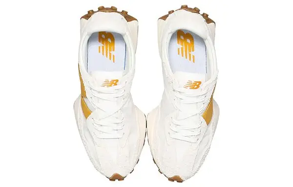 NEW BALANCE 327 'sea Salt Golden Hour' Sneakers - White/yellow