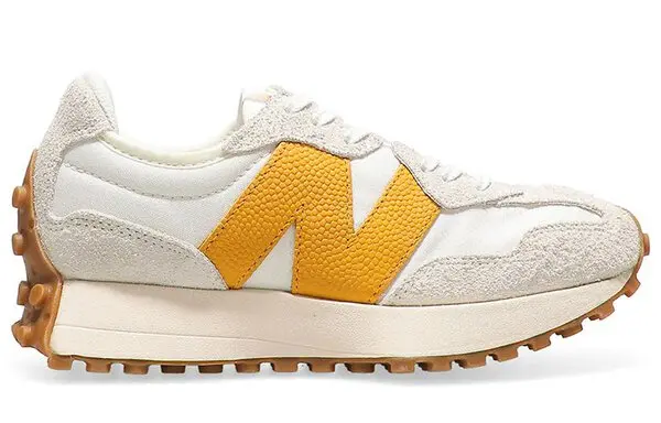 NEW BALANCE 327 'sea Salt Golden Hour' Sneakers - White/yellow