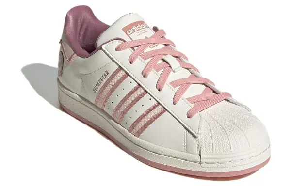 Adidas Originals Superstar Sneakers - Cream White/pink