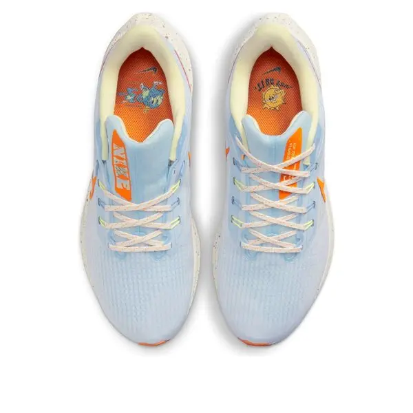 Nike Zoom Pegasus 39 Athletic Sneakers - White/blue