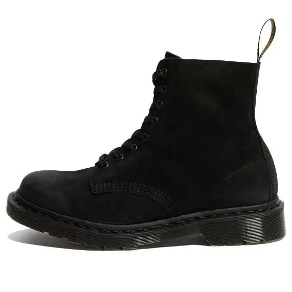 Dr. Martens 1460 Pascal Made In England Titan Leather Boots - Black