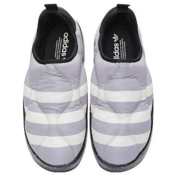 Adidas Puffylette Slip-on Shoes - Black/white/grey