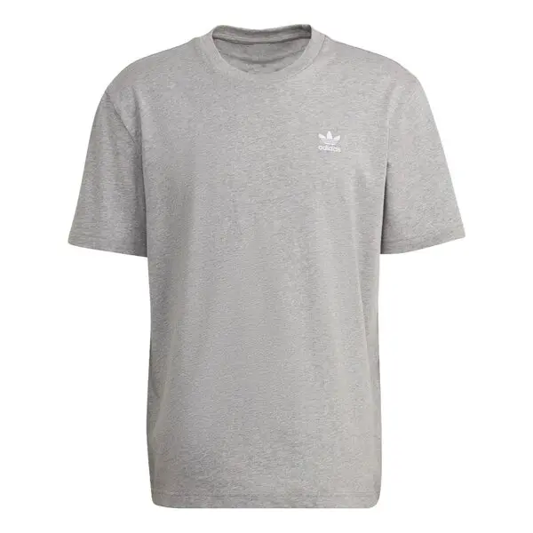 Adidas Adicolor Classics Back And Front Trefoil Boxy Tee - Grey