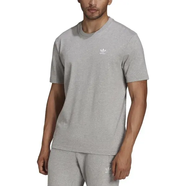Adidas Adicolor Classics Back And Front Trefoil Boxy Tee - Grey