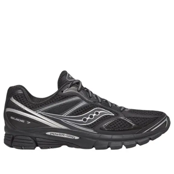 Saucony Progrid Guide Athletic Sneakers - Black/silver