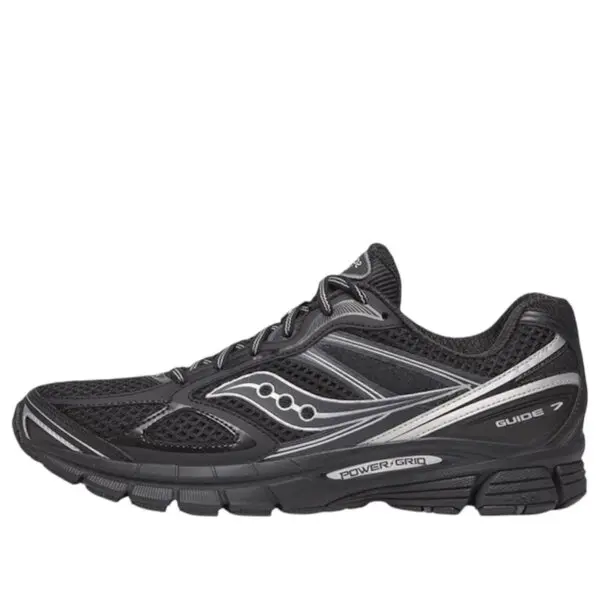 Saucony Progrid Guide Athletic Sneakers - Black/silver