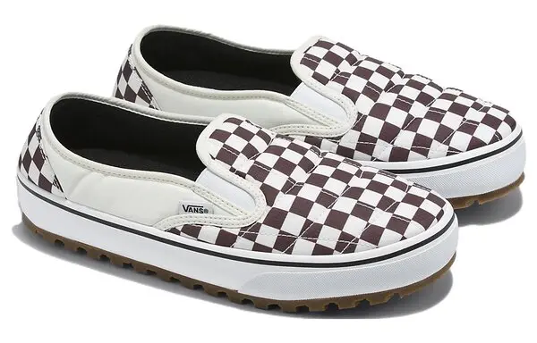 VANS Snow Lodge Quilted Checkerboard Slip-on Sneakers