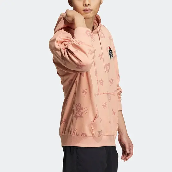 Adidas Originals Full Print Cartoon Pattern Hoodie