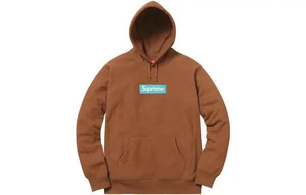 Supreme Box Logo Hooded Sweatshirt - Red