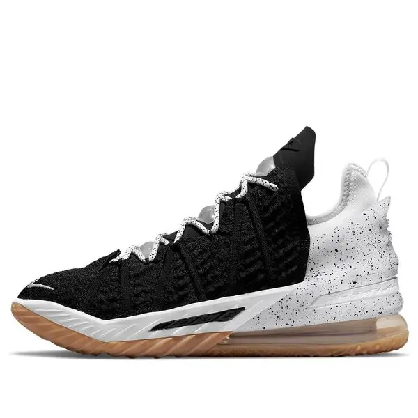 Nike Lebron 18 Ep "black White Gum - White/black
