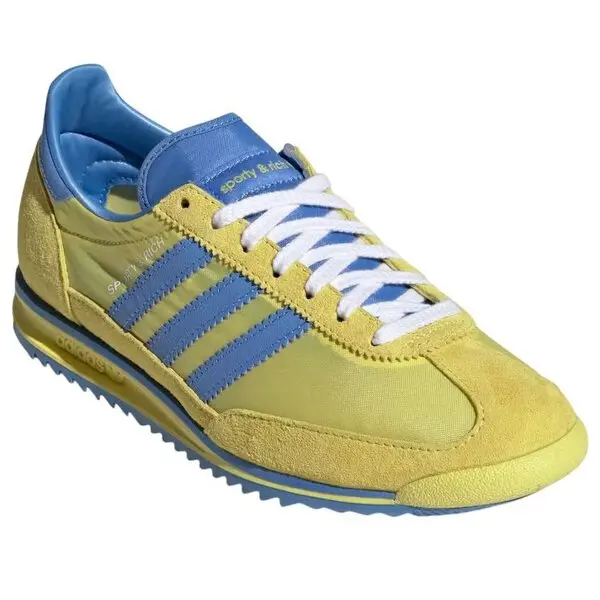Adidas Sporty & Rich X Sl 72 Og Sneakers - Light Yellow/real Blue/cloud White