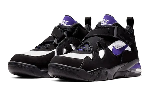 Nike Force Max Cb Og Basketball Sneakers - Black/white-purple