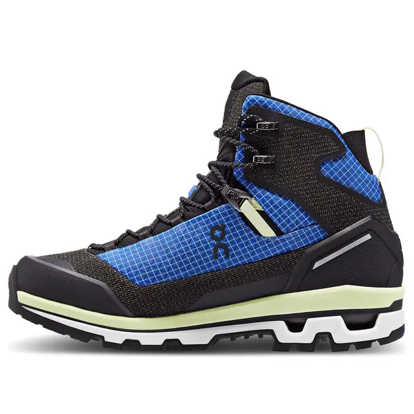 On Cloudalpine Waterproof High Top Sneakers - Black/blue