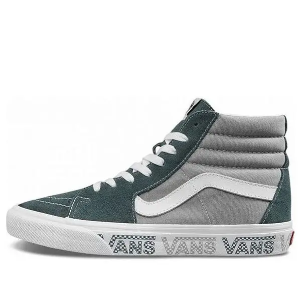 VANS Sk8-hi Sneakers - Grey/green