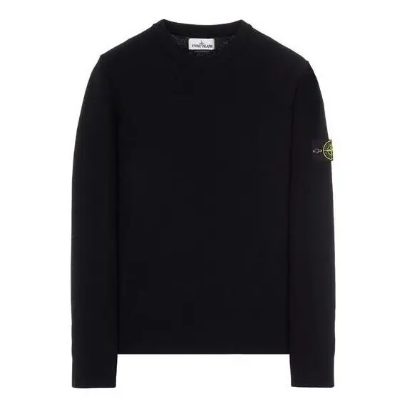 Stone Island Crewneck Pullover - Black