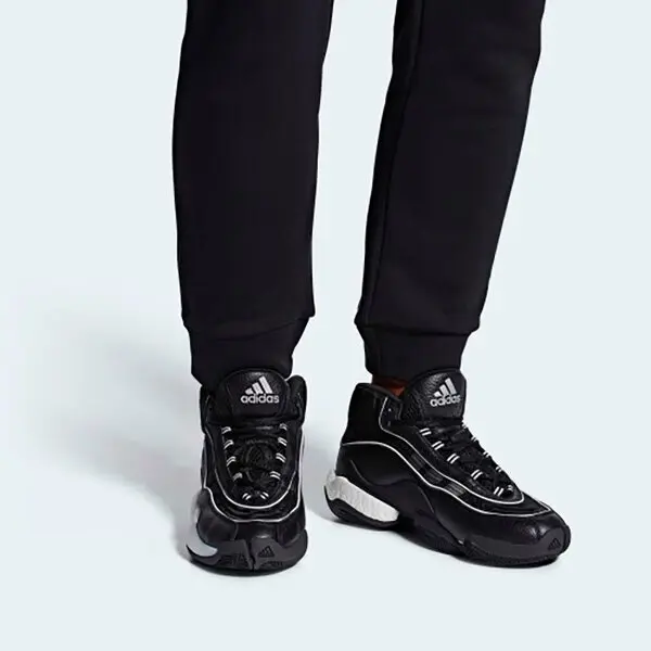 Adidas 98 X Crazy Byw Never Made Pack High Top Sneakers - Black