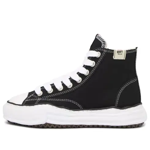 Mihara Yasuhiro Peterson23 Og Sole Canvas High Top Sneakers - Black