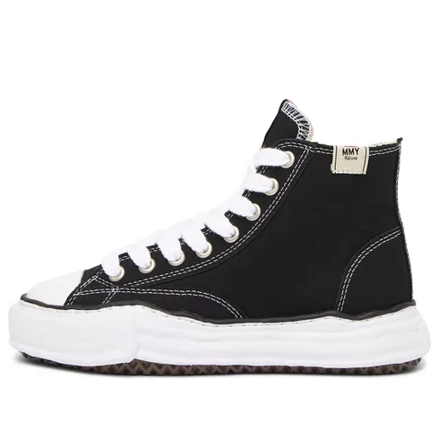 Mihara Yasuhiro Peterson23 Og Sole Canvas High Top Sneakers - Black