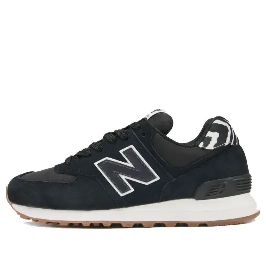 NEW BALANCE 574 Zebra Sneakers - Black/white/phantom