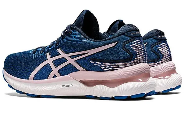 Asics Gel-nimbus 24 "french Blue Barely Rose - Blue/pink