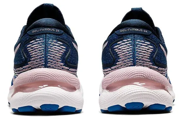Asics Gel-nimbus 24 "french Blue Barely Rose - Blue/pink