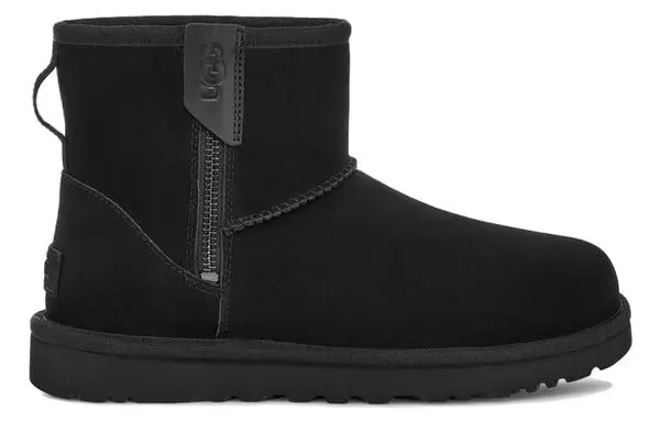 UGG Classic Mini Bailey Zip Boot - Black